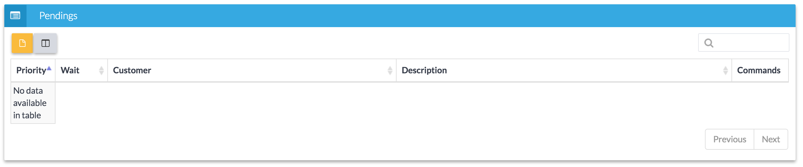  No Data Available In Table Only Showing On First Column Until Data Is Refreshed 